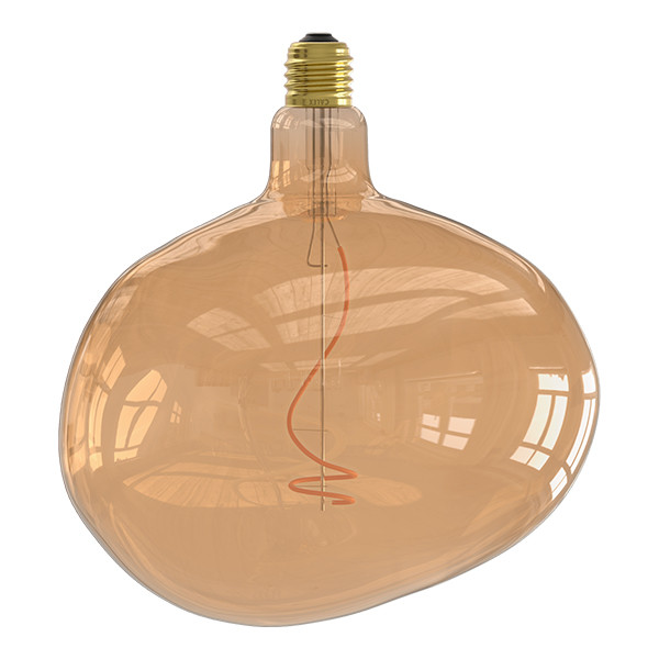 Calex XXL lamp E27 | Cobble | Goud | 1800K | Dimbaar | 4W Calex 123led.nl